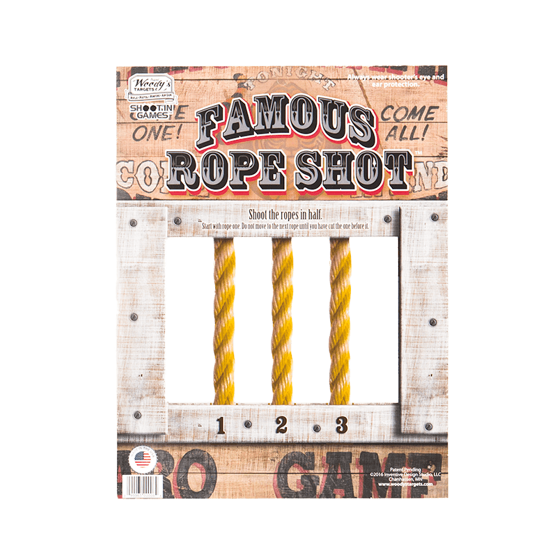 Woody’s™ Shootin’ Games™ Rope Shot – Woodys Targets
